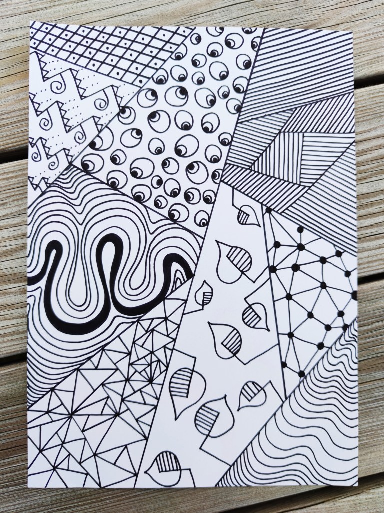 Linjer og mønster – Hva skal vi lage